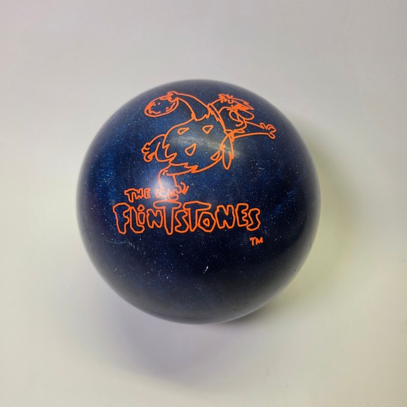 Cartoon Network | Other | Vintage Flintstones Kids Bowling Ball 85 Lb ...